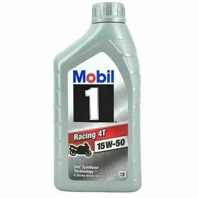 MOBIL 1 RACING 4T 15W-50 | Moottoriöljy autolle | GRIP500