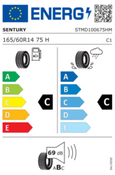Band Sentury 165/60 R14 75H | Qirin 990 · Zomer | GRIP500